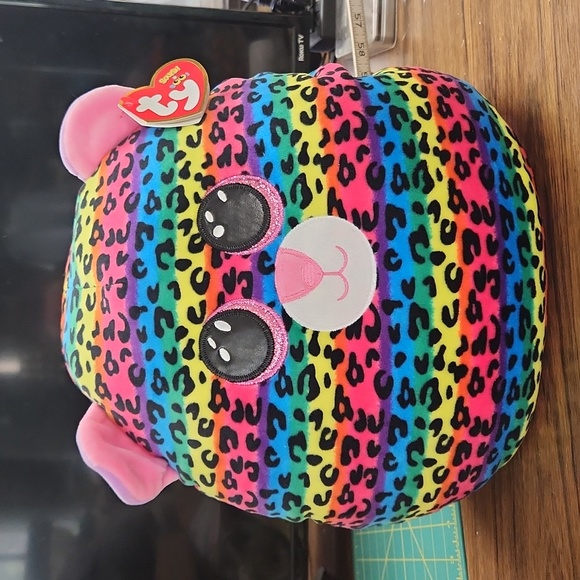 Ty | Toys | Ty Squish A Boos Dotty Leopard Squish Stuffed Animal Plush ...